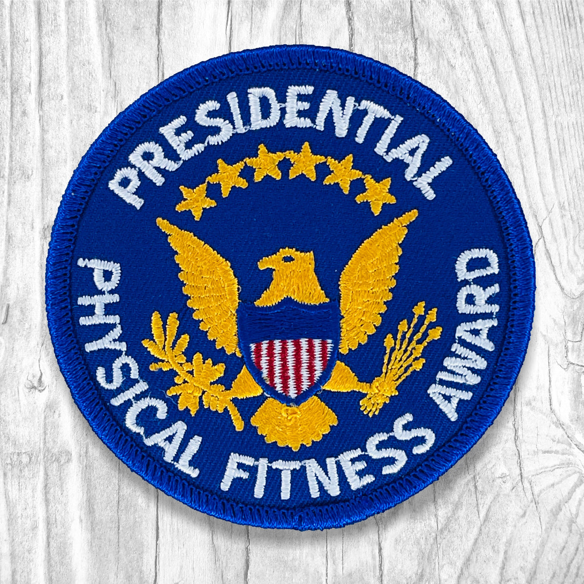 Presidential Physical Fitness Award Authentic Vintage Patch – Megadeluxe
