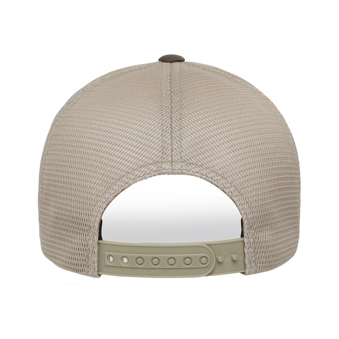 Flexfit 110. Brown/Khaki Mesh Snapback – Megadeluxe